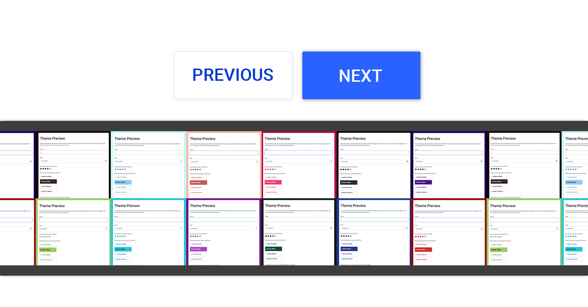 Multi-Page Forms and Material Design